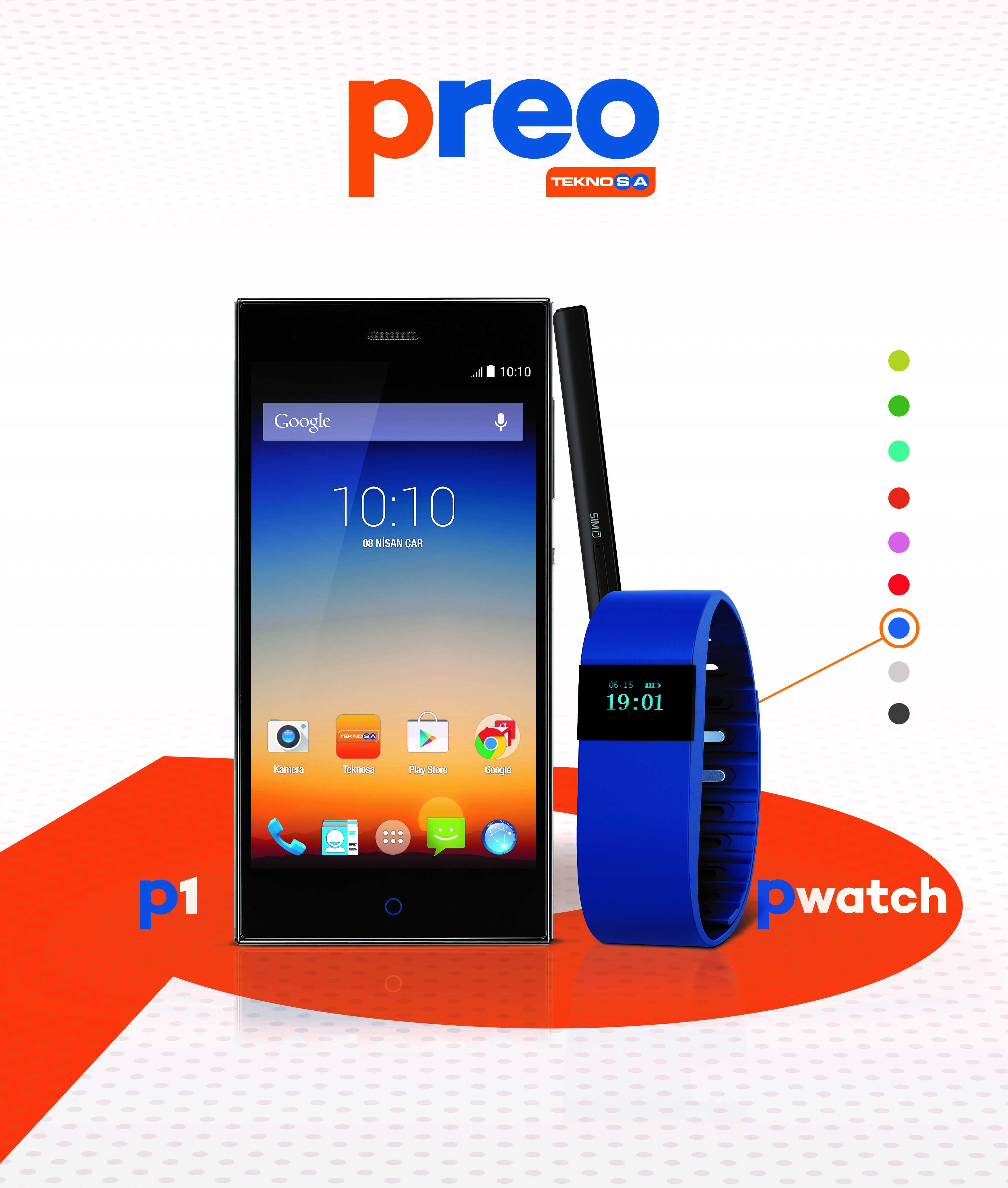 TeknoSA Preo P1 ve Pwatch tanıtıldı | Fortune Turkey